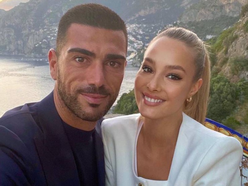 Összeházasodott a magyar modell és az olasz sztárfocista - Habostorta.hu